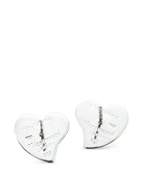 VIVIENNE WESTWOOD Orb Heart Earrings