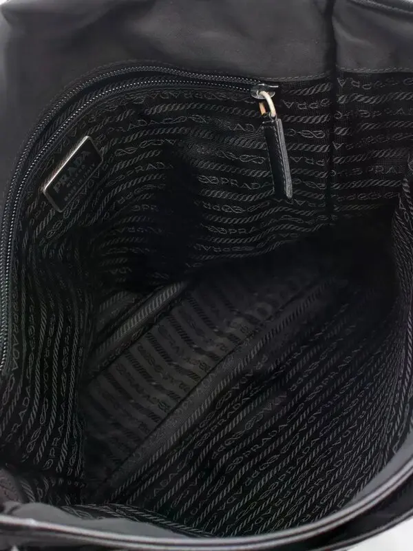 Prada 2000s Saffiano Leather Messenger Bag