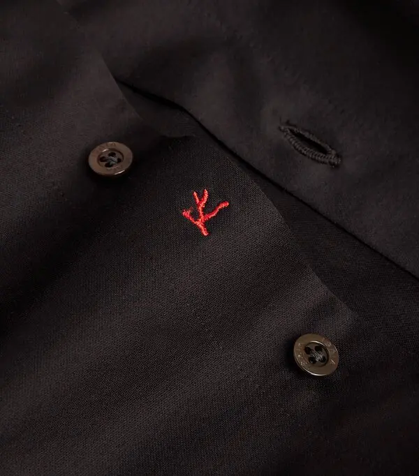 Isaia Cotton Jersey Shirt - Brown