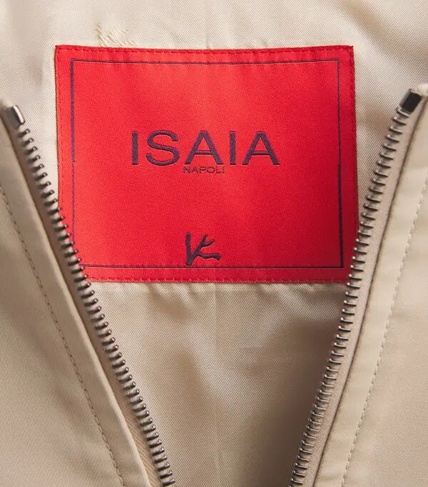 Isaia Cotton-silk Bomber Jacket
