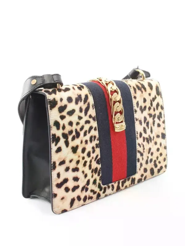 Gucci Sylvie Shoulder Bag - Neutrals