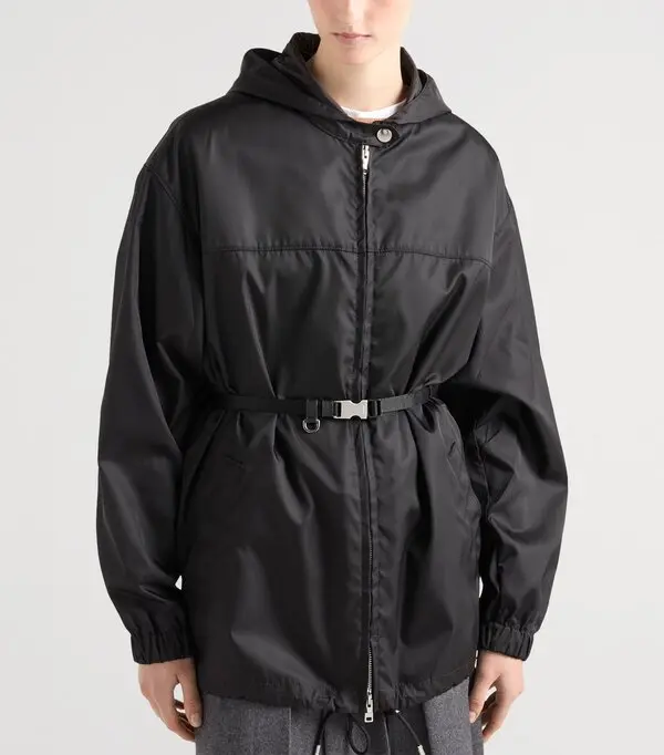 Prada Re-nylon Hooded Jacket