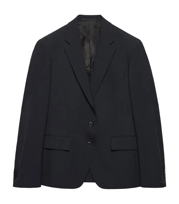 Prada Wool Single-breasted Blazer
