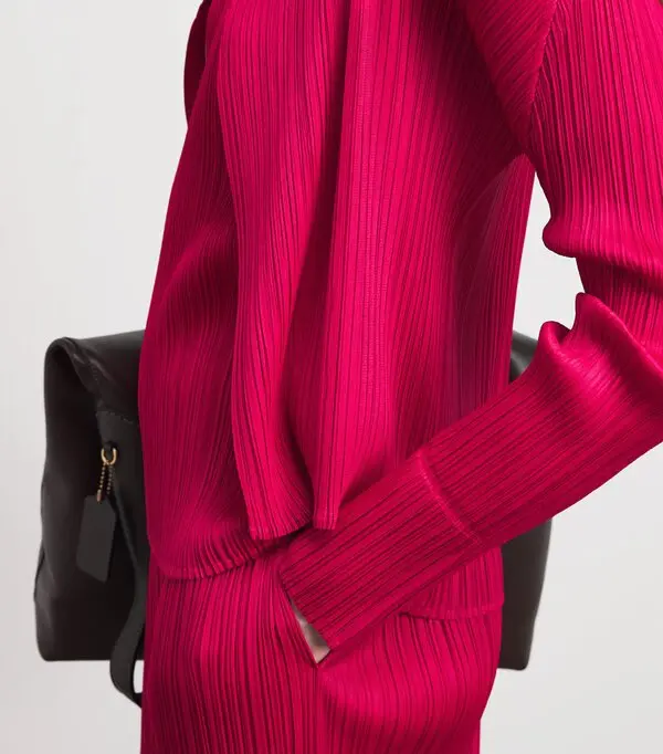 Issey Miyake Textured Cardigan - Pink