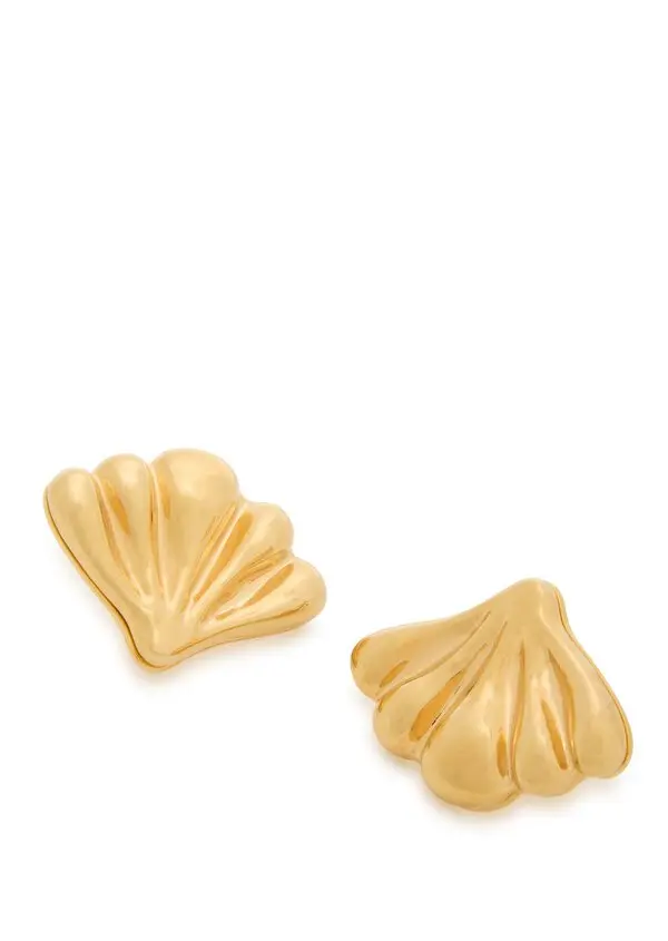 Chloé The Mirror Shell Earrings