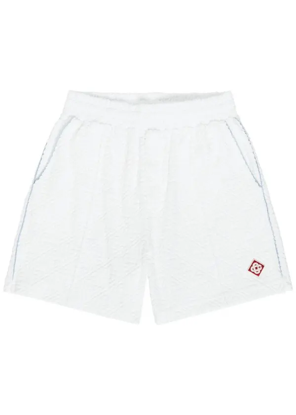 Casablanca Logo Monogrammed Terry Shorts