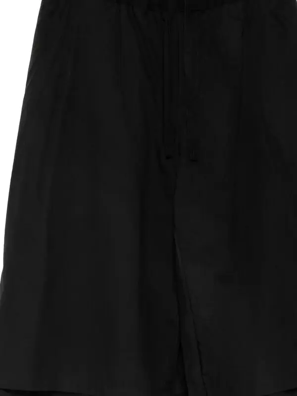GIOVANNI CAVAGNA Drawstring Layered Trousers
