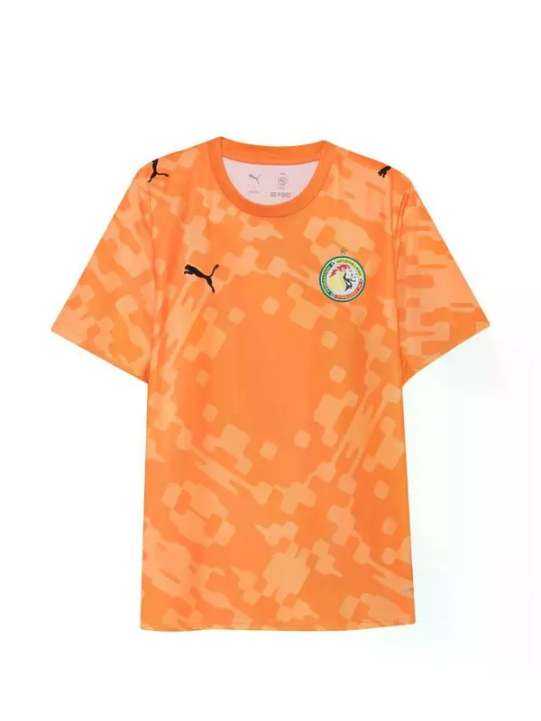PUMA Salehe Bembury X Senegal Logo-patch T-shirt - Orange