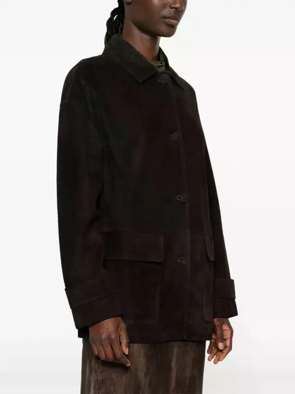 ADRIANNA FERETTI Suede Jacket
