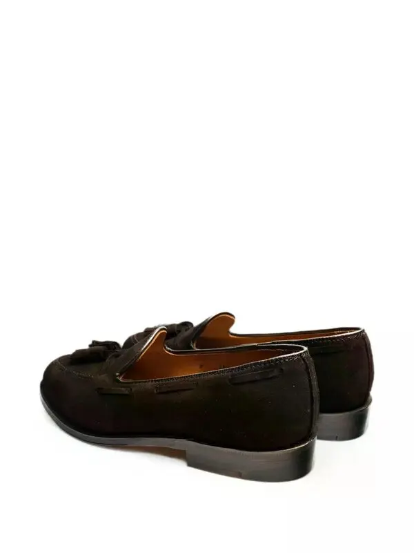 Alden Tassel Detail Leather Loafers
