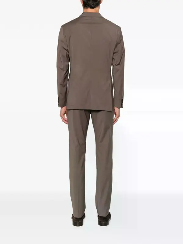 MANUEL RITZ Single-breasted Two-piece Suit - Brown