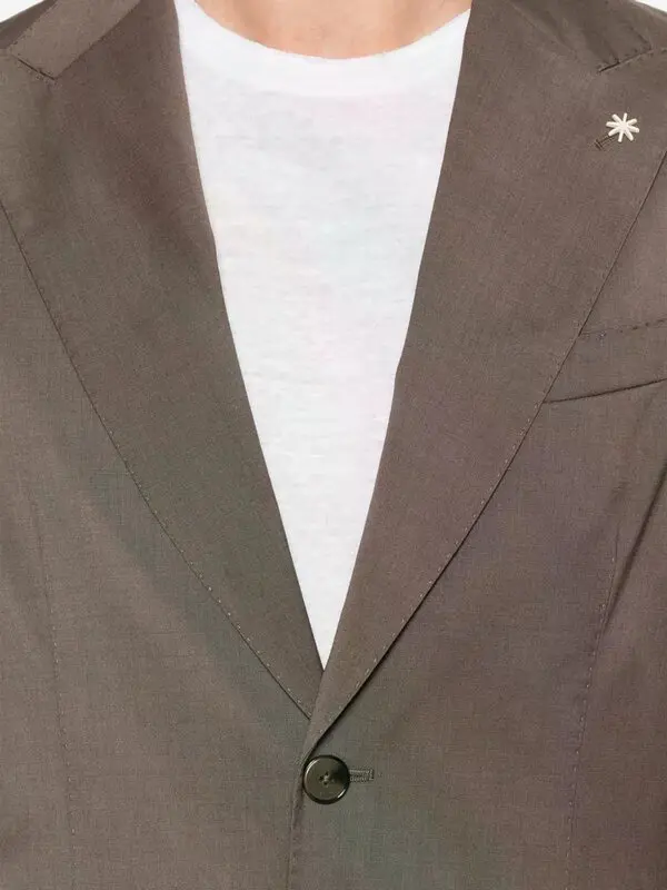MANUEL RITZ Single-breasted Two-piece Suit - Brown