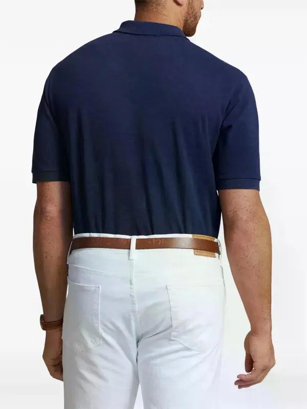 Polo Ralph Lauren Ribbed Cotton Polo Shirt