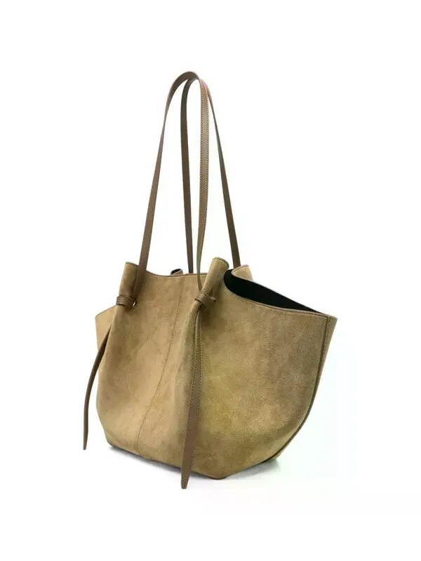 Yuzefi Large Mochi Leather Shoulder Bag - Green