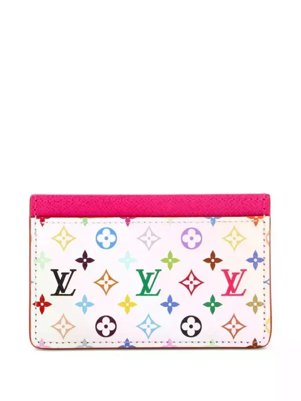 LOUIS VUITTON X Takashi Murakami Monogram Multicolor With Leather Card Holder - Multicolour