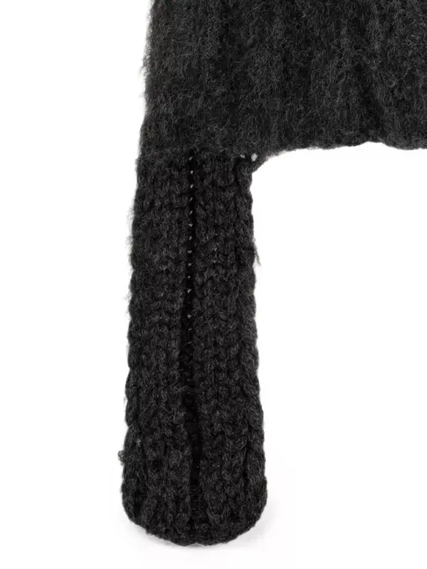MAISON MARGIELA Cable Knit Beanie Hat