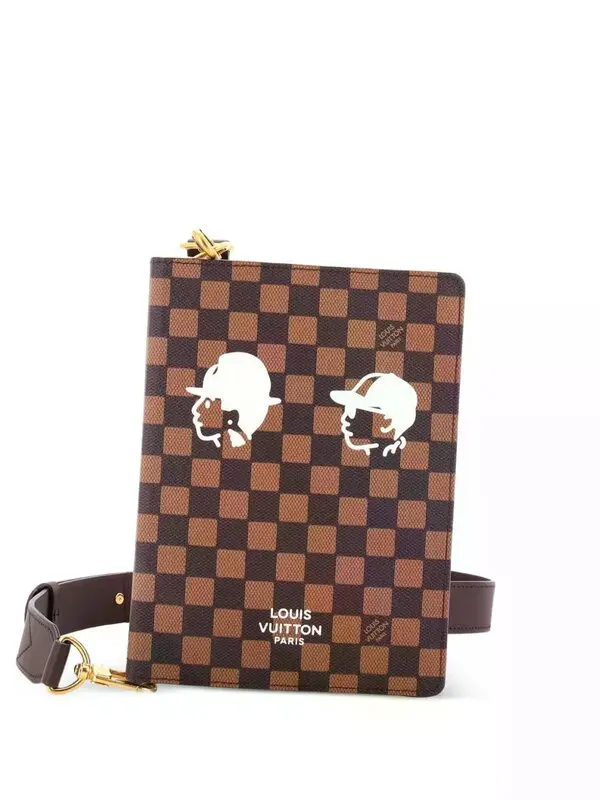 LOUIS VUITTON Pharrell X Nigo Book Messenger Bag Limited Edition - Brown