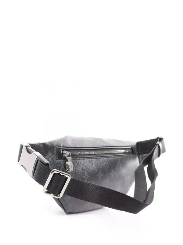 LOUIS VUITTON Monogram Eclipse Discovery Belt Bag - Grey