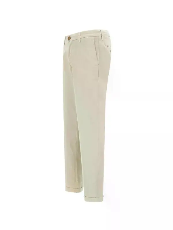 RE-HASH Mucha Slim-fit Chinos Trousers - Neutrals