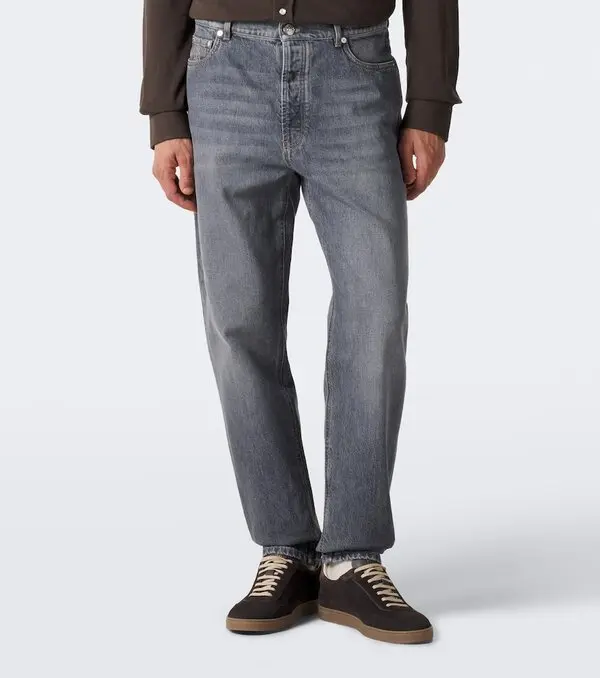 Brunello Cucinelli Mid-rise Straight Jeans