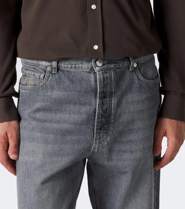 Brunello Cucinelli Mid-rise Straight Jeans