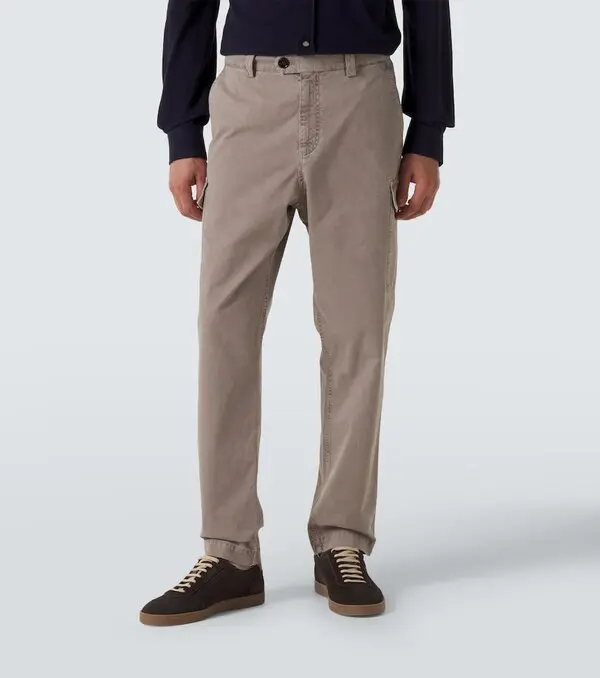 Brunello Cucinelli Cotton Cargo Pants