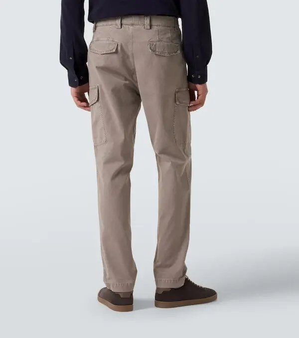 Brunello Cucinelli Cotton Cargo Pants