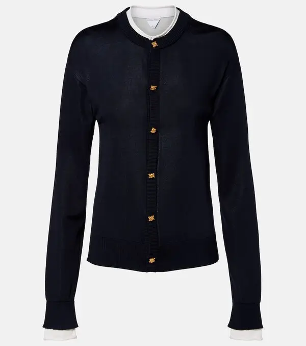 Bottega Veneta Silk Cardigan