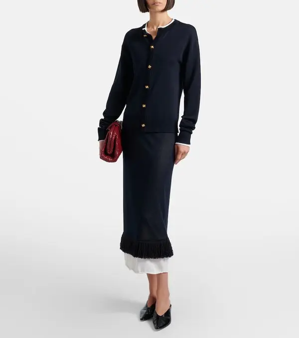 Bottega Veneta Silk Cardigan