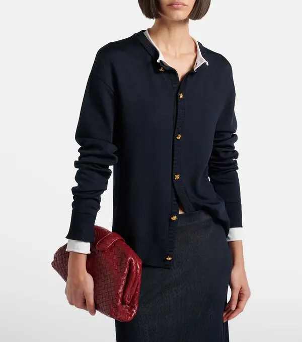 Bottega Veneta Silk Cardigan