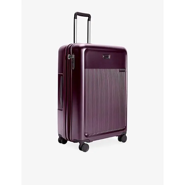 Briggs & Riley Sympatico Large Expandable Spinner Suitcase - Plum
