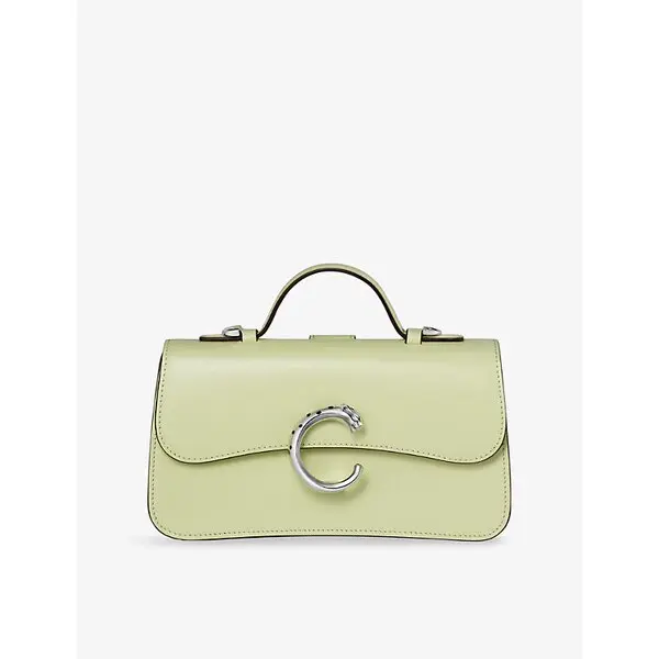 Cartier Panthère De Top-handle Bag - Yellow