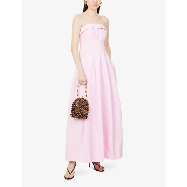 Simkhai Avril Strapless Maxi Dress - Daisy