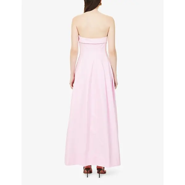 Simkhai Avril Strapless Maxi Dress - Daisy
