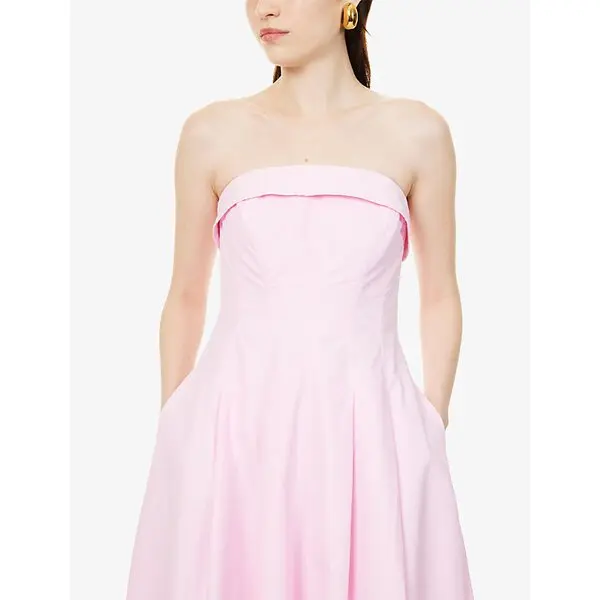 Simkhai Avril Strapless Maxi Dress - Daisy