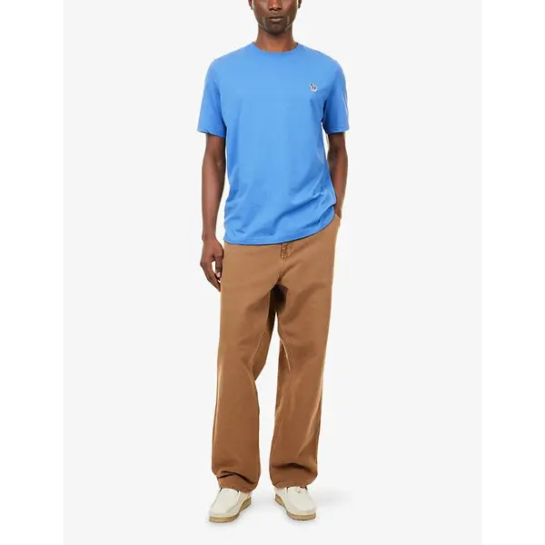 Paul Smith Crew-neck Cotton T-shirt - Zebra