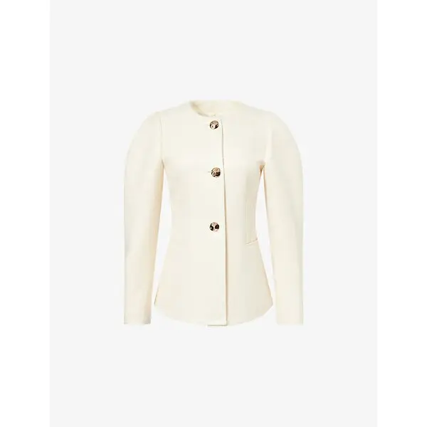 Gabriela Hearst Daelan Silk-and-wool Blazer - Ivory