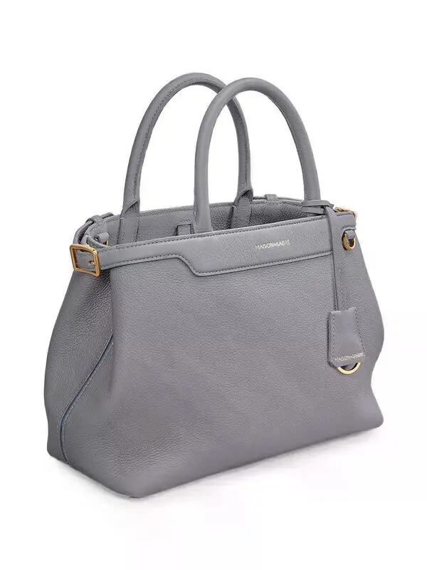 MAISON DE SABRE Palais Leather Tote Bag - Grey