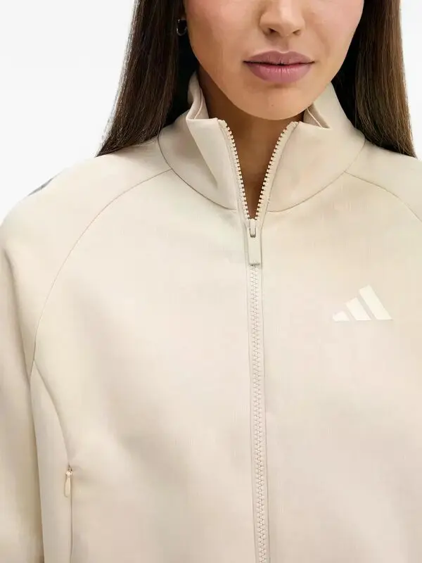 Adidas Stadium Logo-detail Zip-up Sweatshirt