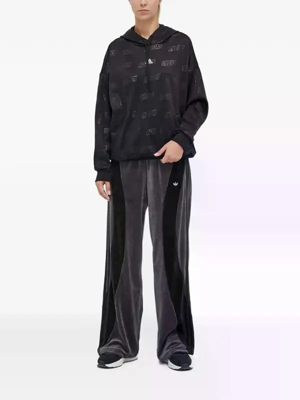 Adidas All-over Logo Print Hoodie