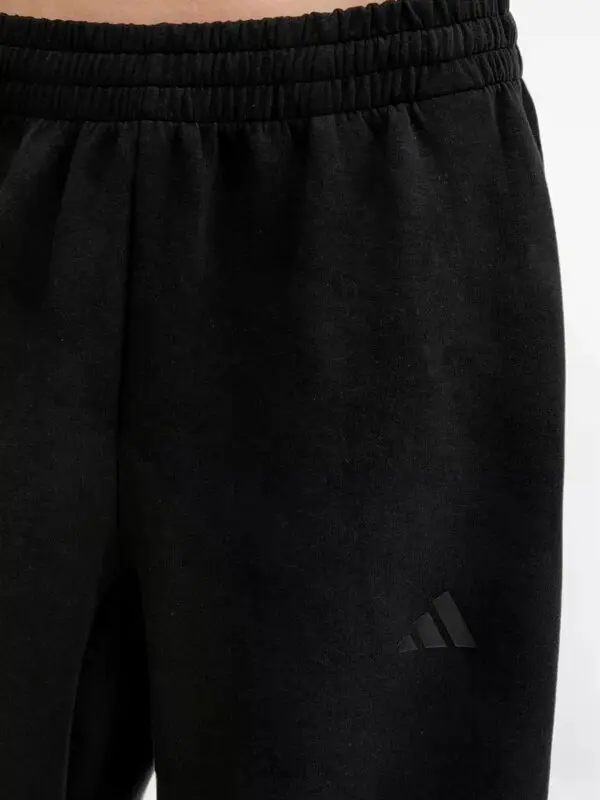 Adidas Soft Lux Wide-leg Track Pants - Black