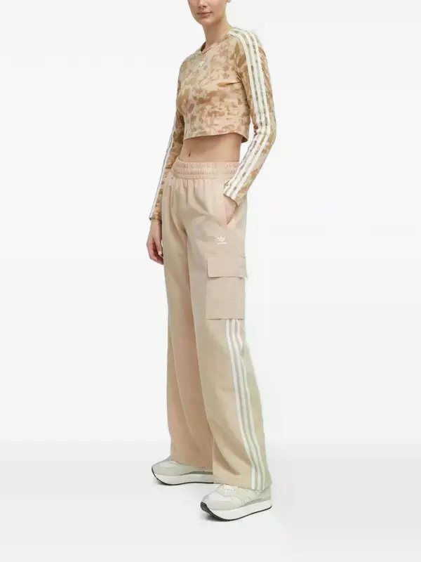 Adidas Adicolor 3-stripes Cargo Track Pants - Neutrals