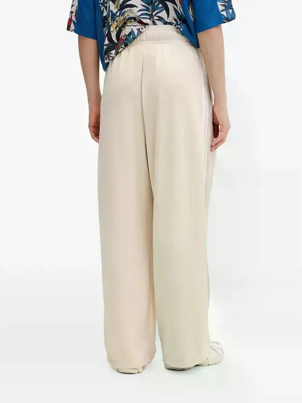 Adidas Pleated Trousers With 3-stripes Detail