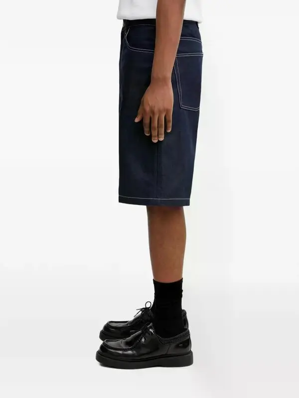 Carhartt Work In Progress Brandon Denim Shorts With Contrast Stitching