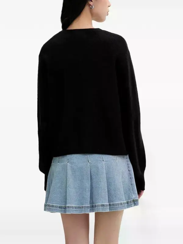 From Future Heart Button Cardigan