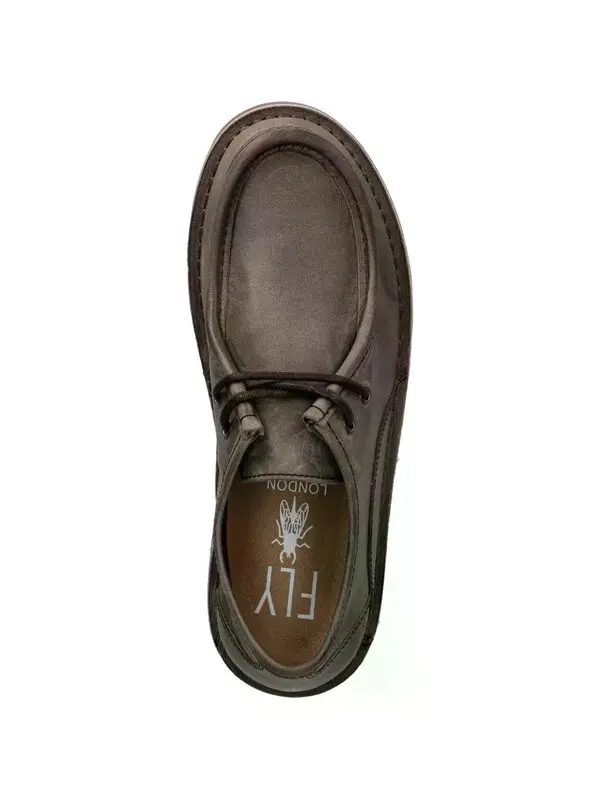 Fly London Moc-toe Boat Shoes