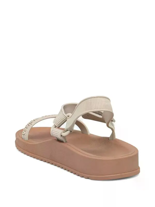 Melissa Logo-embossed Flatform Sandals