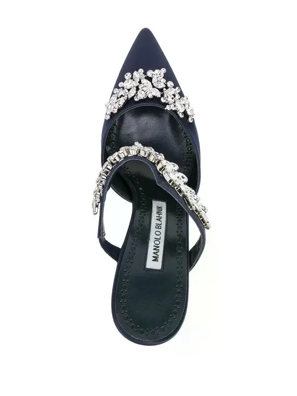 Manolo Blahnik Lurum 90mm Mules