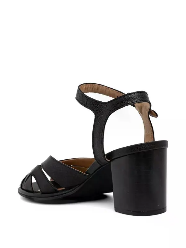Fly London Strappy Block-heel Pumps