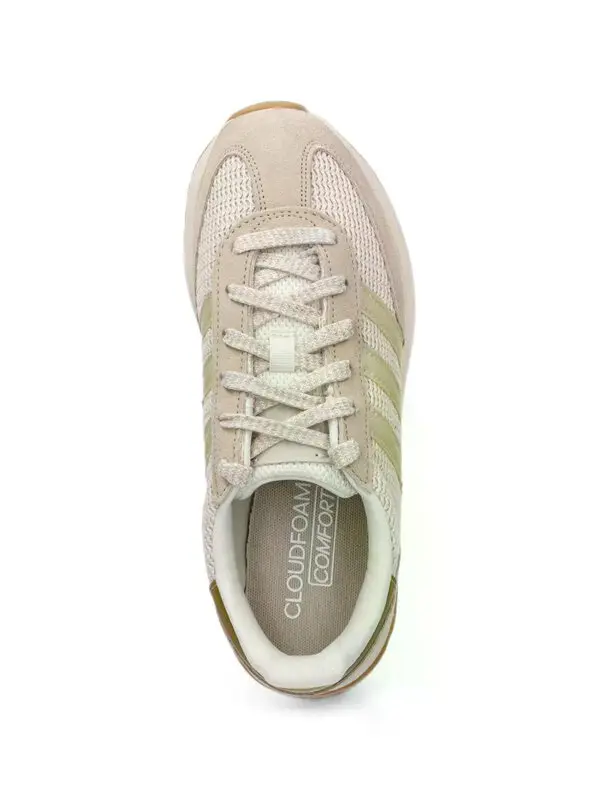 Adidas Suede-panelled Knit Sneakers